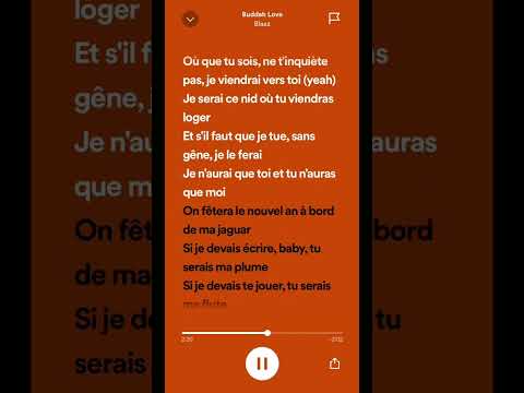 Blaaz - BOUDAH LOVE (paroles/lyrics)