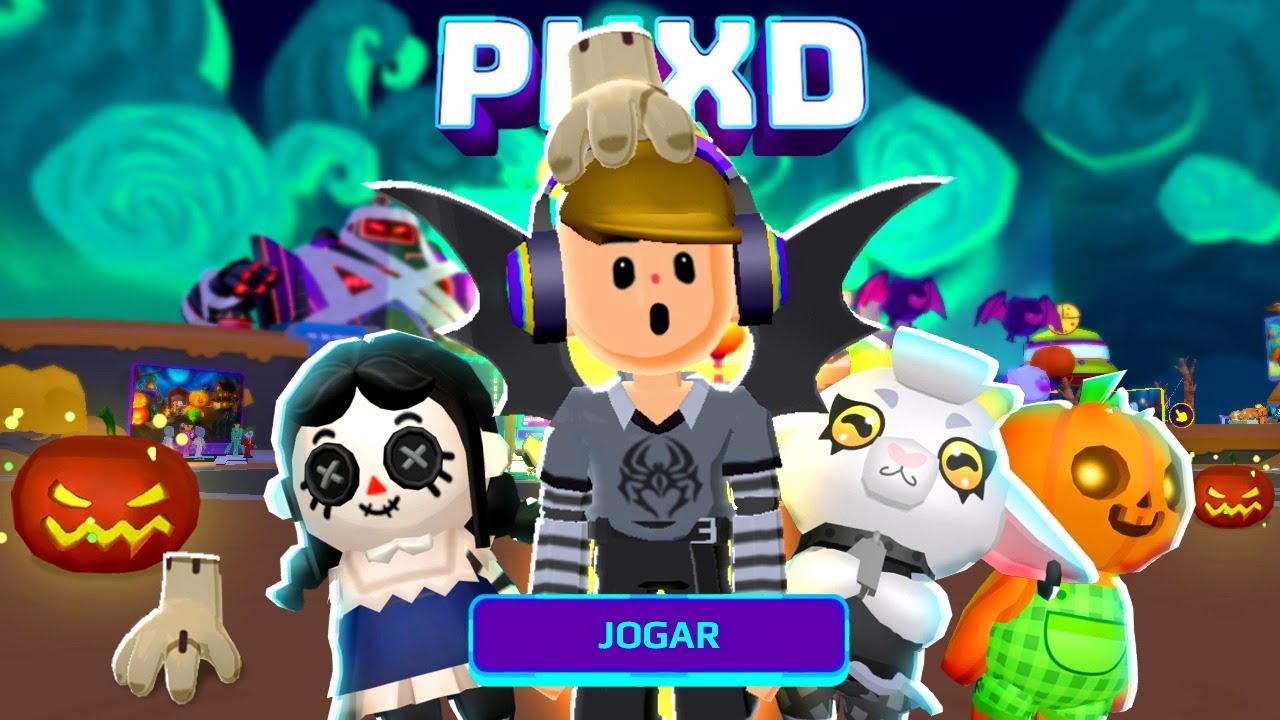 NOVOS PETS NA ATUALIZAÇÃO DE HALLOWEEN NO PK XD - YouTube