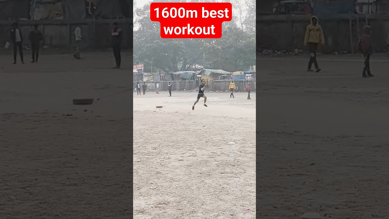 1600 meter ka best workout #army #athletics #bihar #1000m #real #shorts ...