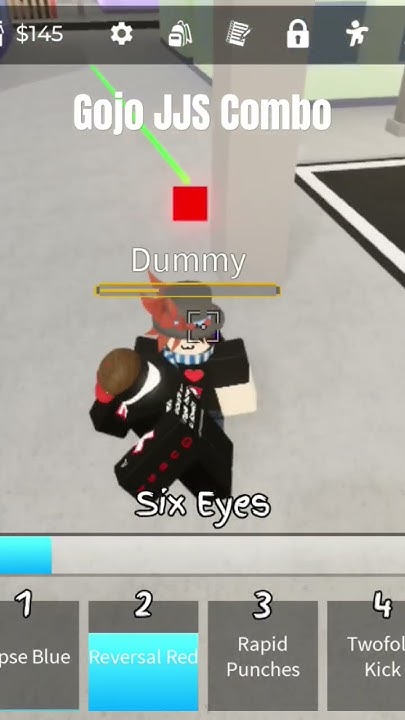 Gojo combo jujutsu shenanigans - YouTube