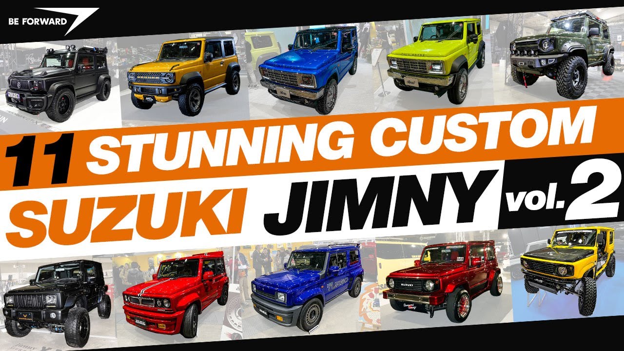 11x Suzuki Jimny modifications from Japan - YouTube