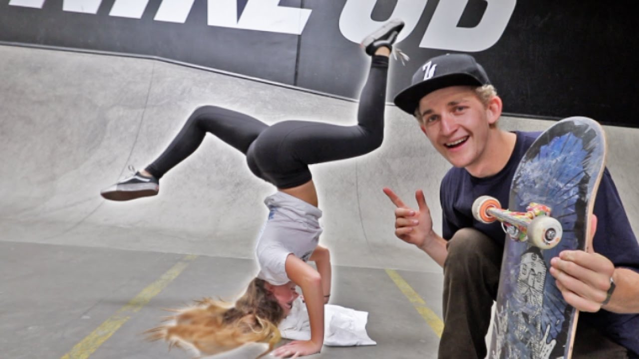 YOGA VS. SKATEBOARDING (challenge) | Garrett Ginner - YouTube