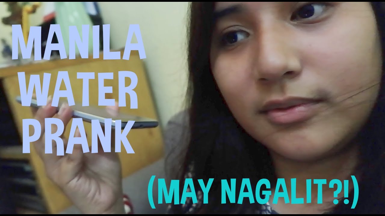 MANILA WATER PRANK - YouTube