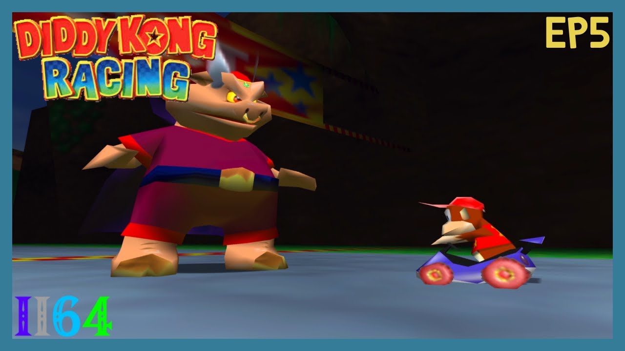 Diddy Kong Racing - N64 [Ep5] Space Pig Racing - YouTube