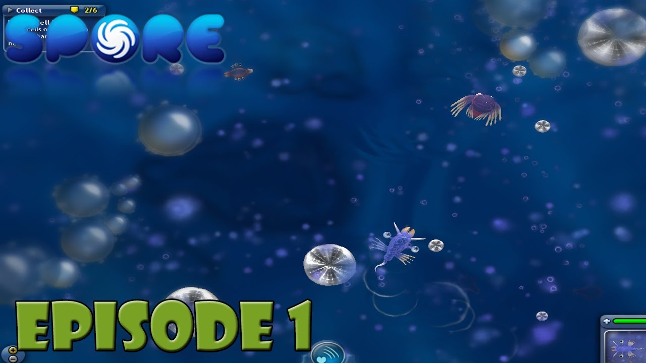 Basically Agar.io | Spore Lets Play Ep1 - YouTube