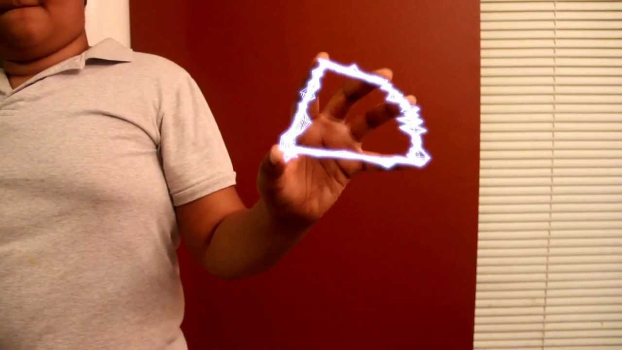Electric Fingers Video Tracking Test - Blender 2.63 - YouTube