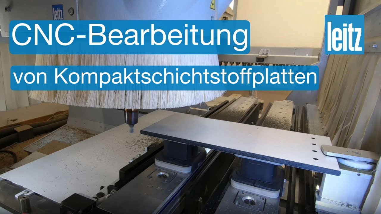 CNC-Bearbeitung von Kompaktschichtstoffplatten in höchster Qualität mit ...