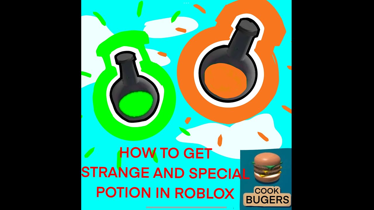 How to get rat potion for free in cook burgers! (Bonus orange potion ...