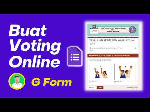 Membuat Voting Online di Google Form Versi Baru - YouTube