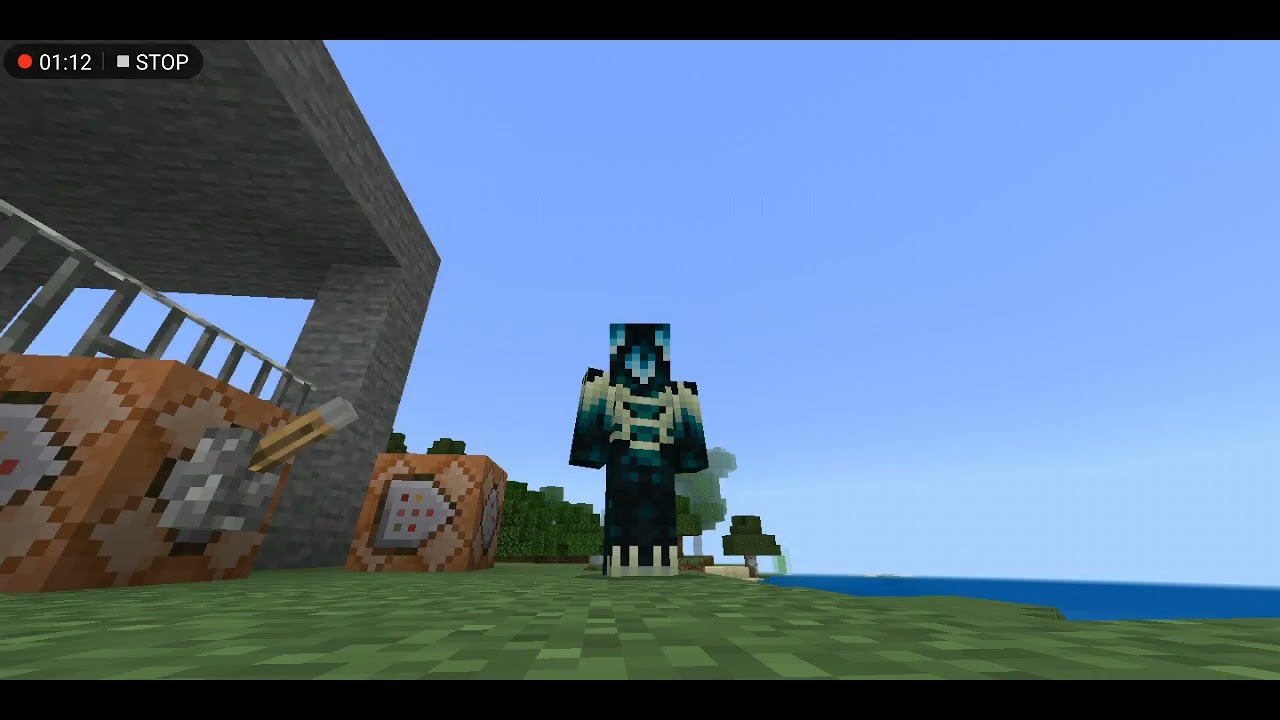 minecraft warden emerge animation test - YouTube