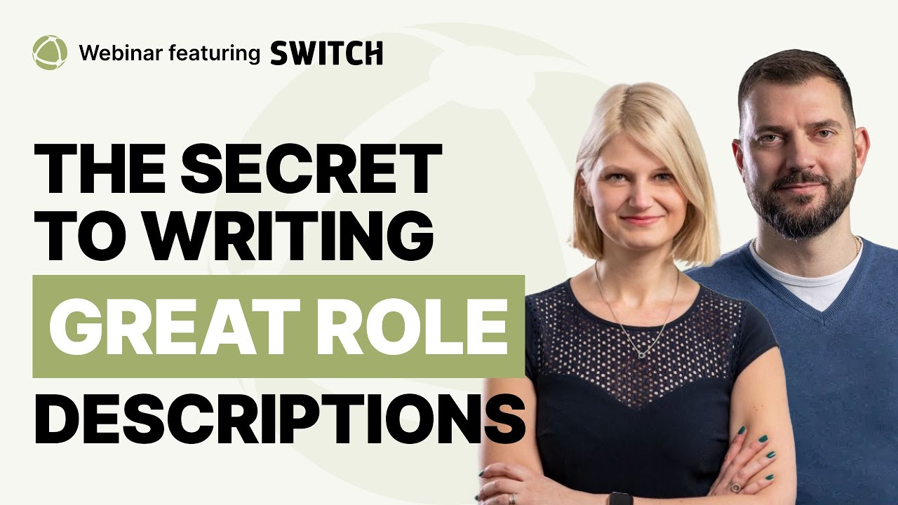 The Secret to Writing Great Role Descriptions - YouTube