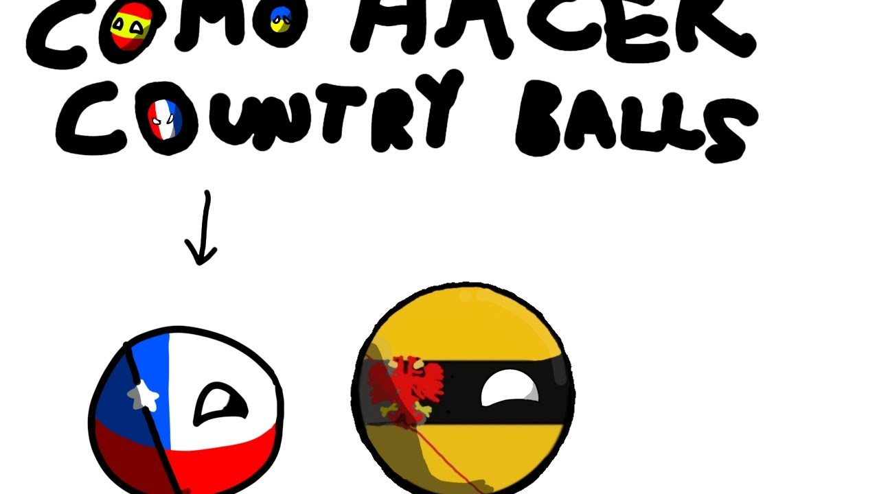 como hacer countryballs - YouTube