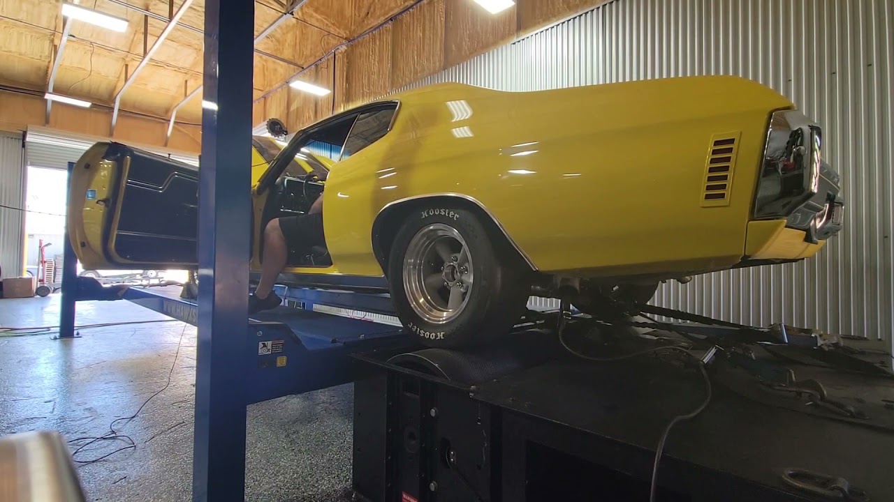 built 437 chevelle d1x procharger holley sniper - YouTube