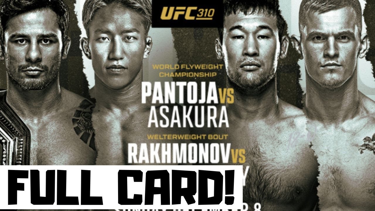 UFC 310 Predictions Pantoja vs Asakura Full Card Betting Breakdown ...