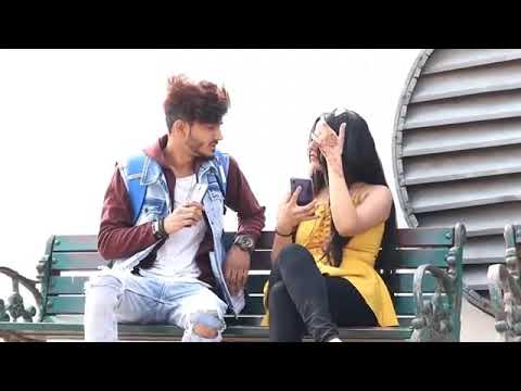Prank on cute girl |cute girl prank | prank |Sahil khan production