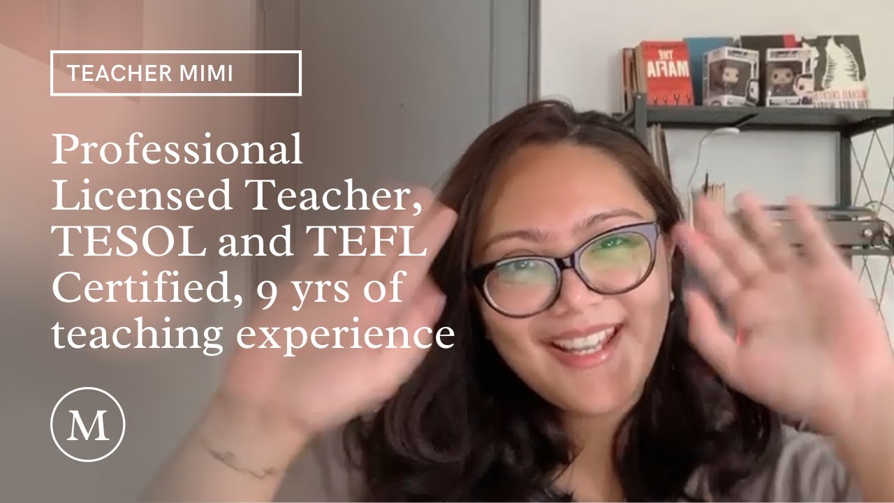 Teacher Mimi - Professional Licensed Teacher, TESOL and TEFL Certified ...