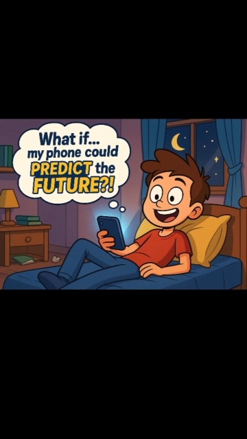 What If Your Phone Could Predict the Future?! 📱🔮 | Funny AI Cartoon ...