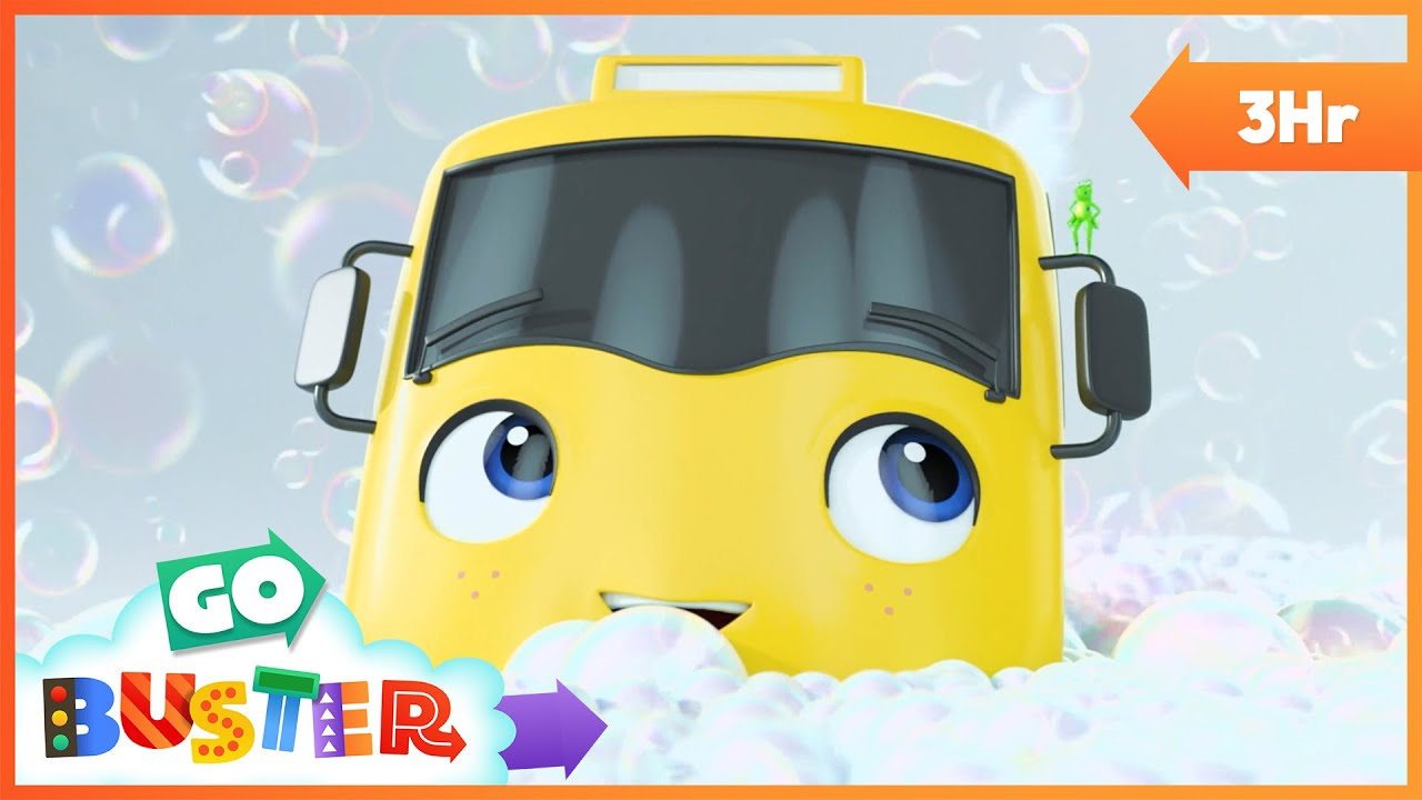 🎵🫧 Buster's Super Fun Bubble Bath Song! 🫧🎵 | Buster and Friends | Kids ...
