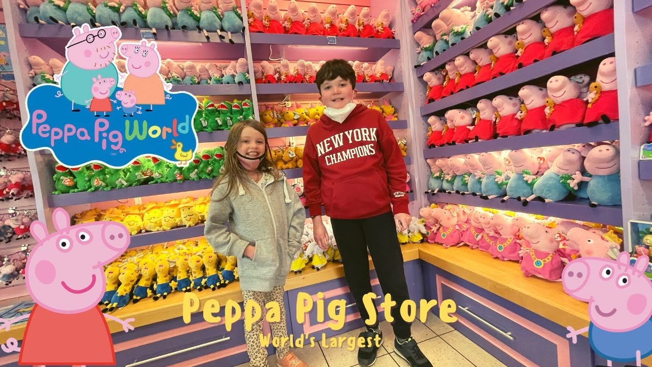 Worlds Largest Peppa Pig Store at Peppa Pig World - YouTube