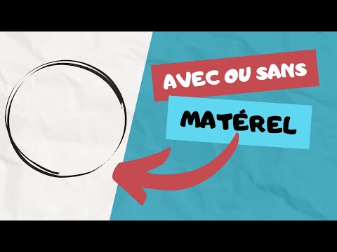 Comment dessiner un rond facilement / 4 TECHNIQUES simple