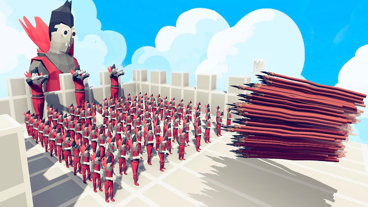 100x VAMPIRE + 3x GIANT VAMPIRE vs 3x EVERY GODS - Totally Accurate ...