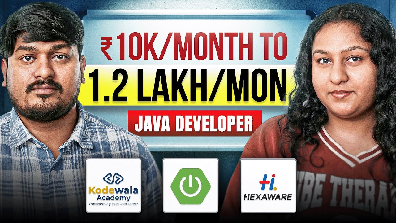 Year Gap to Cracking 5 Offers🔥Java Developer | Kodewala Academy Review ...