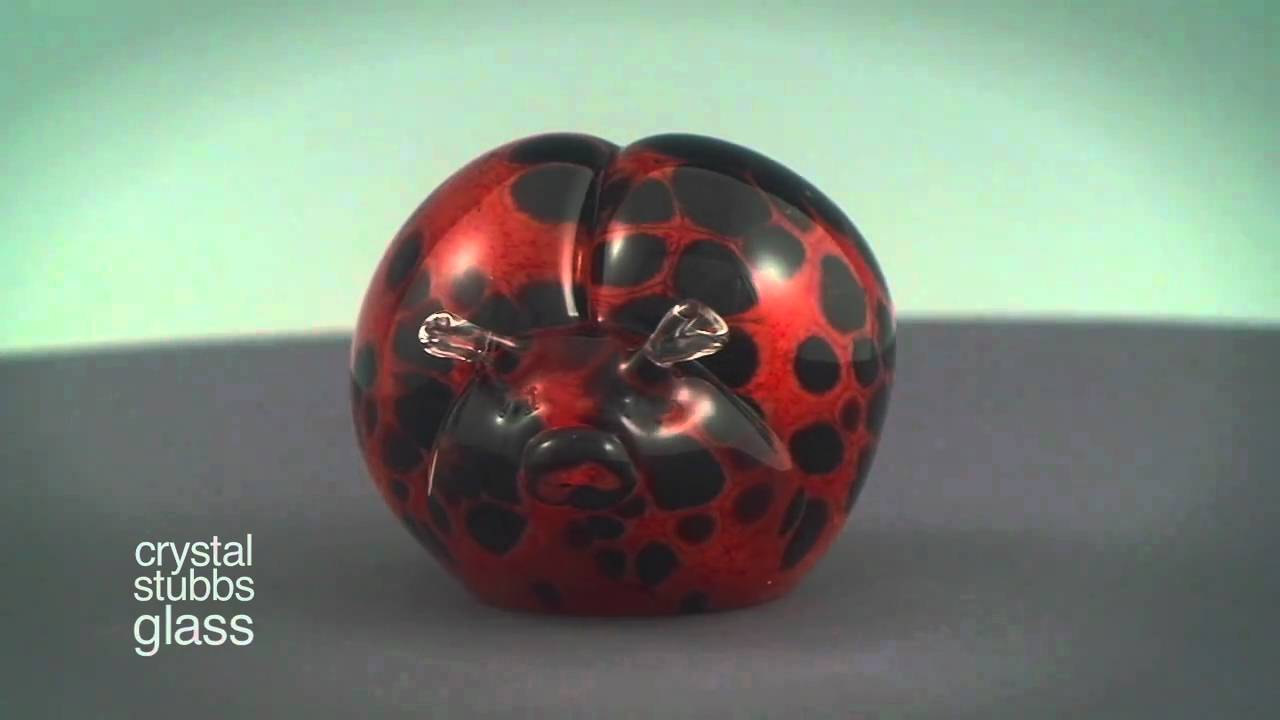 Glass Ladybird crafted by Crystal Stubbs, hand made glass gifts and ...