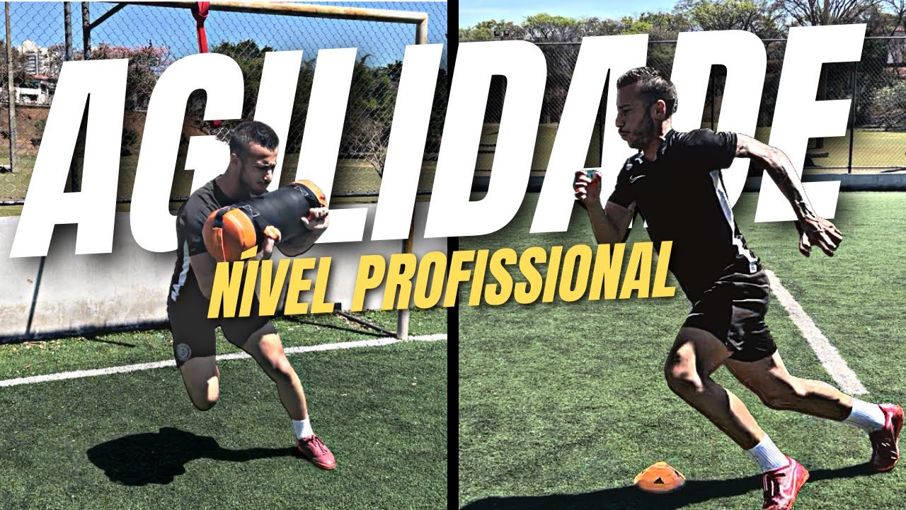 ⚽️🔥 TREINO DE AGILIDADE DE UM JOGADOR DE FUTEBOL PROFISSIONAL! - YouTube