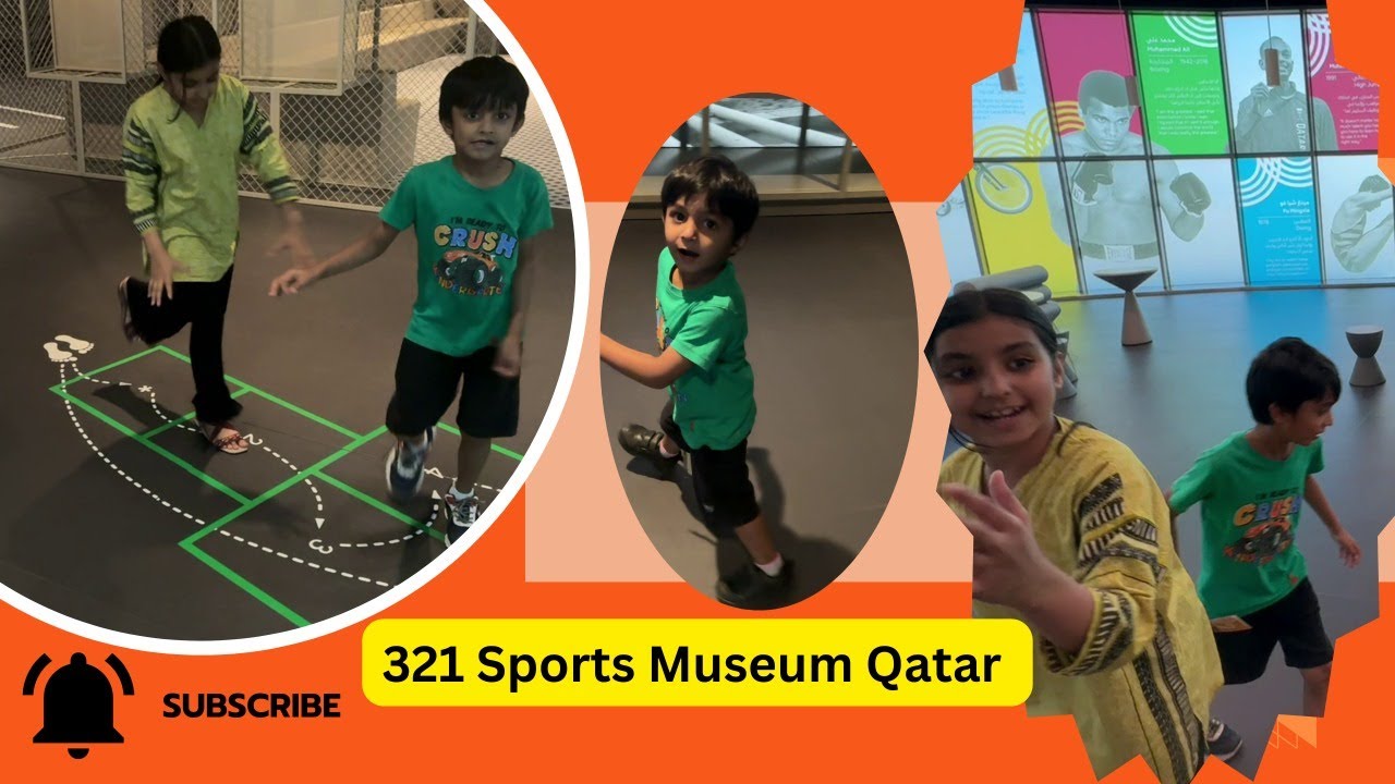 🎉 Fun Adventure at 321 Sports Museum Qatar! 🏅 | EshaalfarizVlogs | #fun ...