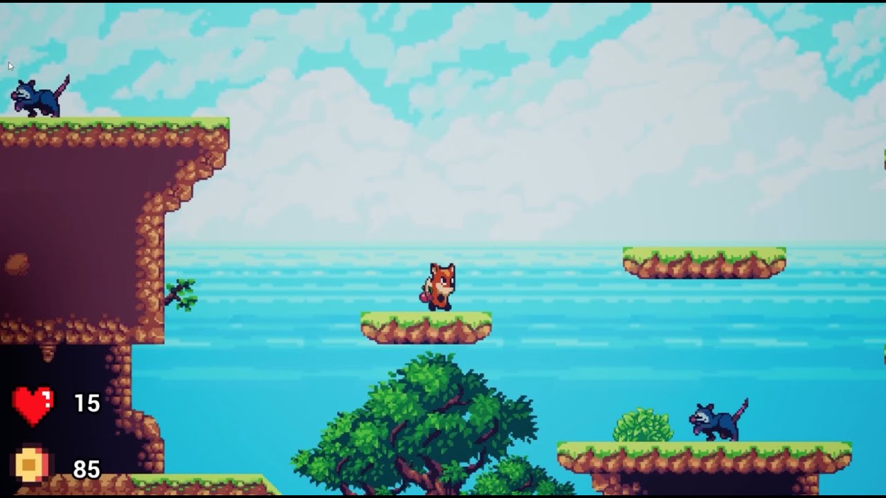 Juegos de los estudiantes del curso Introducción al videojuego 2D - YouTube