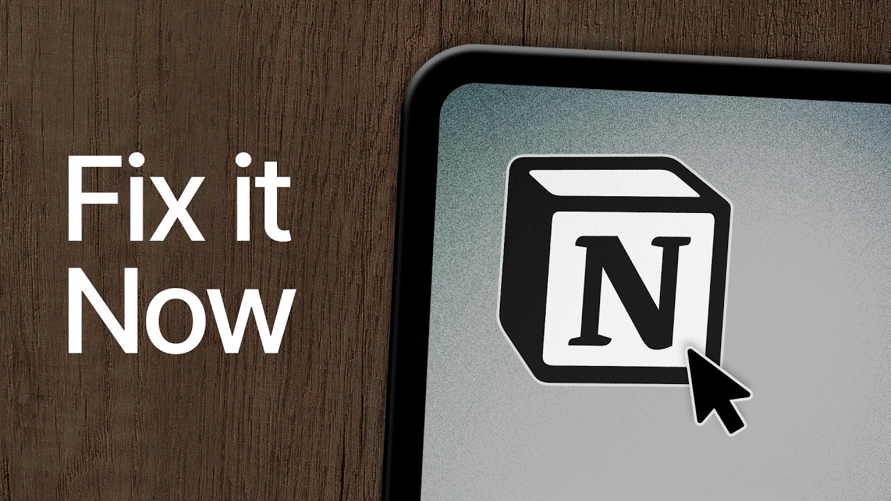 You’re Using Notion Wrong - YouTube