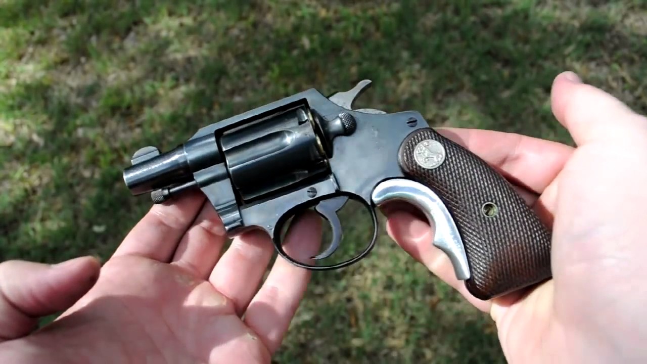 Shooting: 1934 Colt Detective Special the original gangster gun - YouTube