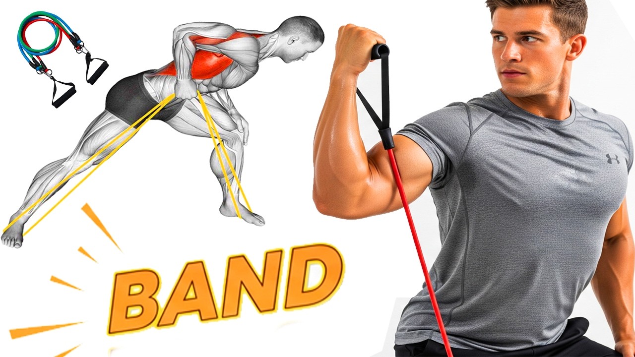 Unlock Your Potential : 5 Dynamic Resistance Band Routines - YouTube