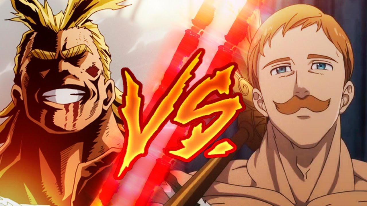 ESCANOR VS ALL MIGHT RAP (NANATSU NO TAIZAI / BOKU NO HERO) | BATALLA ...