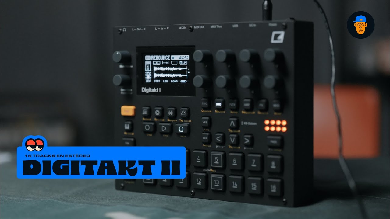 Primeras impresiones Digitakt II desde Elektron Studios - YouTube