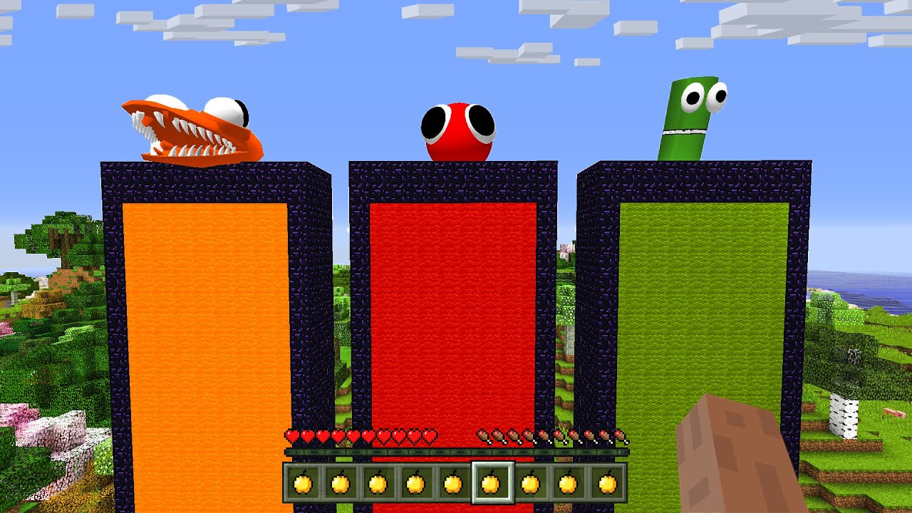 I Found LONGEST PORTALS OF RAINBOW FRIENDS ORANGE RED GREEN in ...