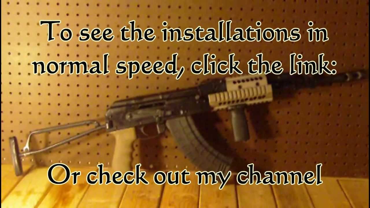 AMD-65 Customization Time Warp - Tactical AK 47 Accessories - YouTube