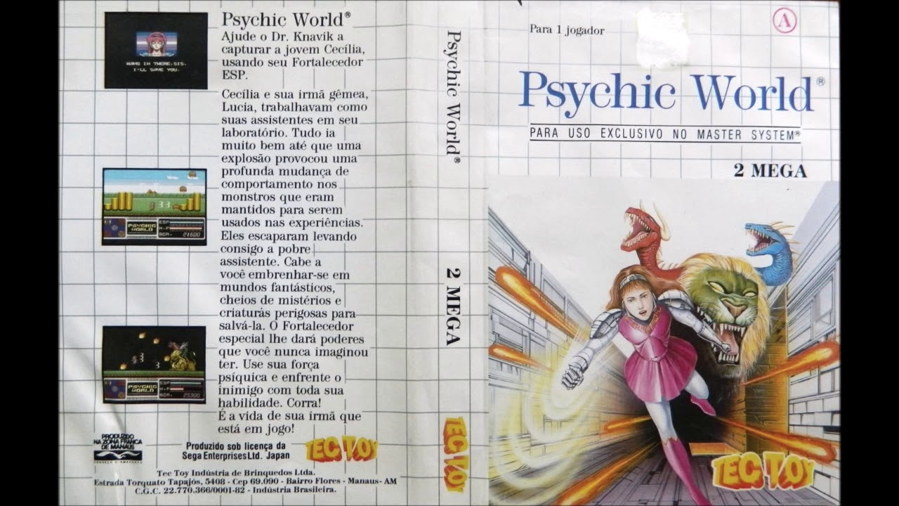 Psychic World (Master System): 08 - Ice Field (Round 3) - YouTube