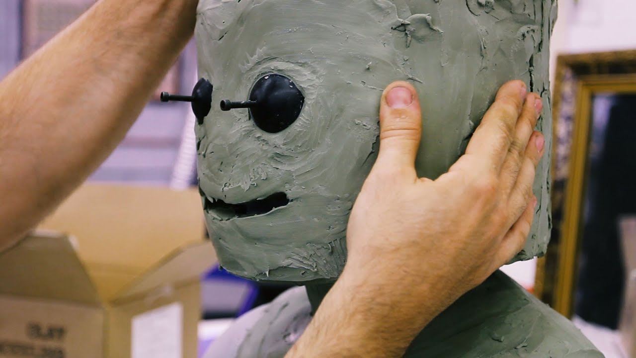 Sculpting a Realistic LEGO Cosplay Mask! - YouTube