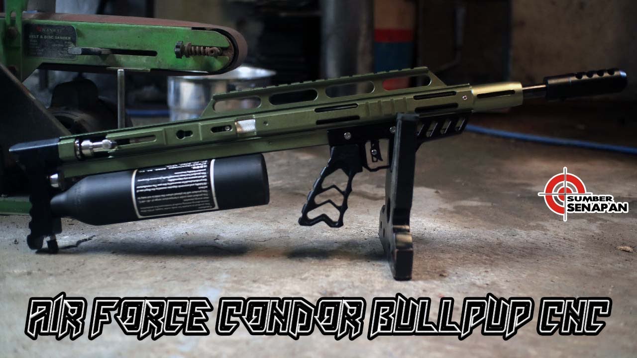AFC BULLPUP FULL CNC MENGGELEGAR MMK DUAR ...!!!! SENAPAN LANGKA - YouTube