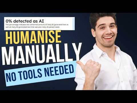 AI Detectors Can't Flag This Manual Technique | Remove AI detection FREE