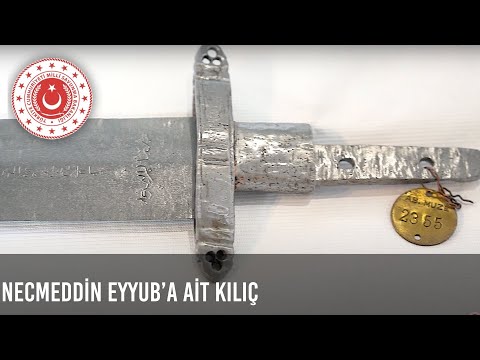 Harbiye Askerî Müzesi Kesici Silahlar Koleksiyonu Necmeddin Eyyub’a Ait Kılıç