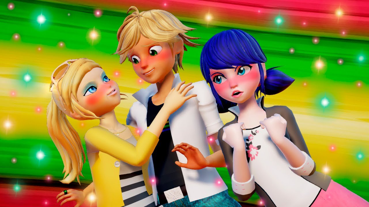 [Miraculous Ladybug] Trio transformation (Marinette x Adrien x Chloe ...