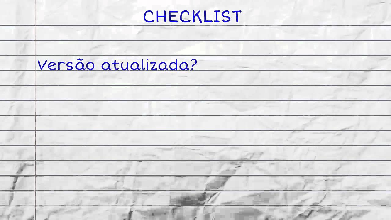 TOTVS CIH - Checklist no Atendimento - YouTube