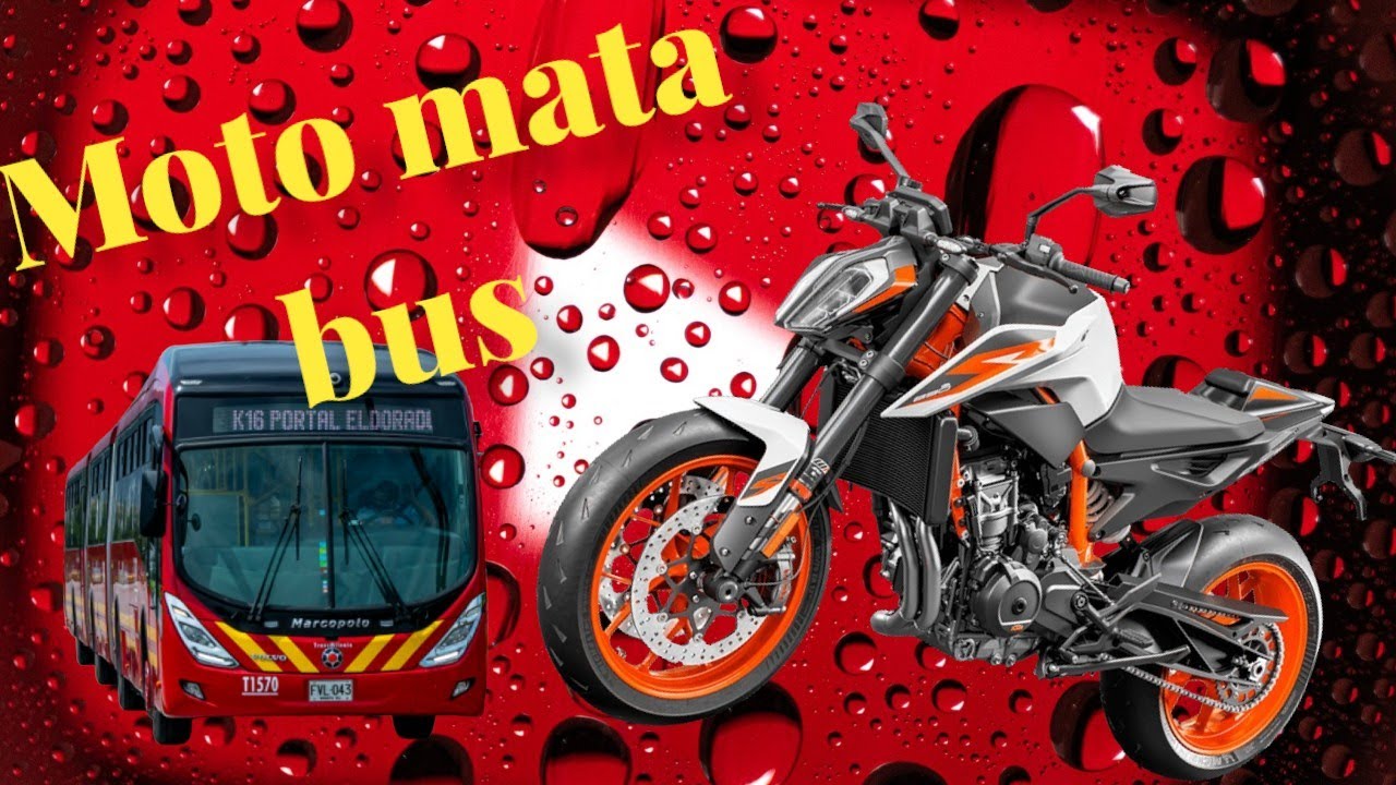 Moto mata bus... por ahora 😅 - YouTube