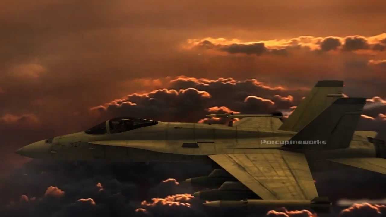Jet strike: Jet fly by - VFX using After effects Element 3D plugin ...