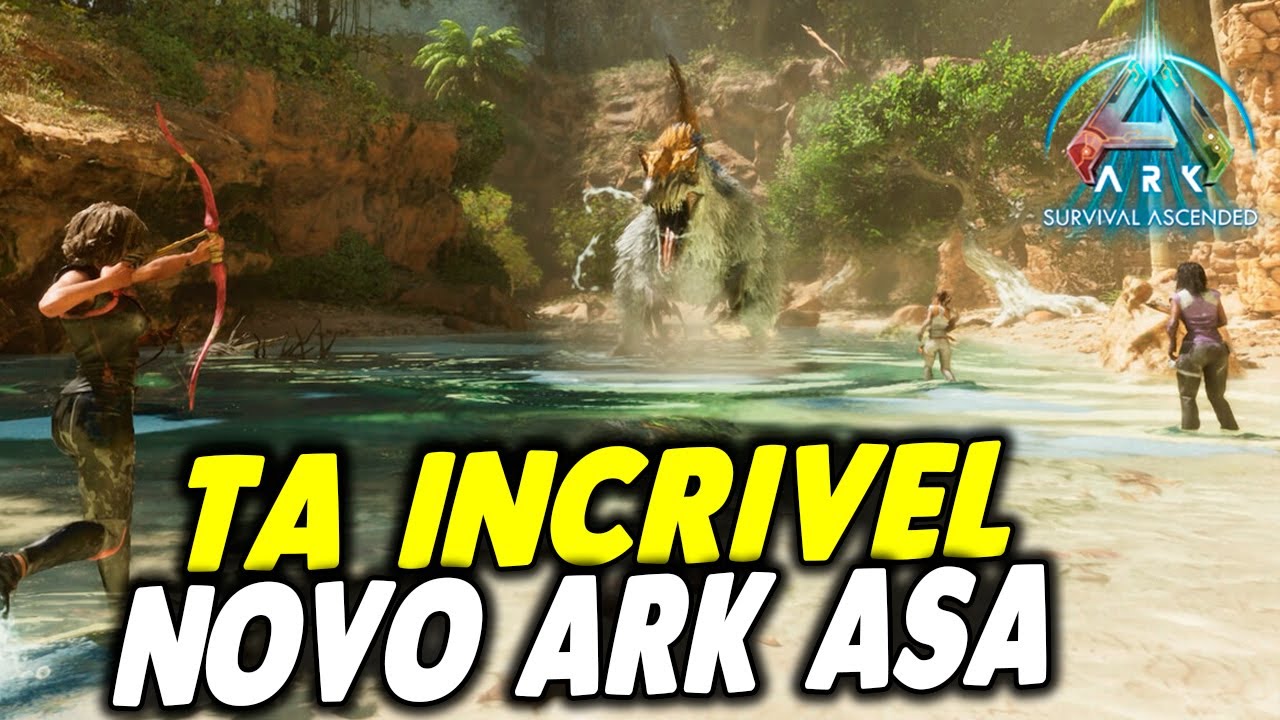 TOP NOVO ARK! SAIU TRAILER DO ARK SURVIVAL ASCENDED - ASA - YouTube