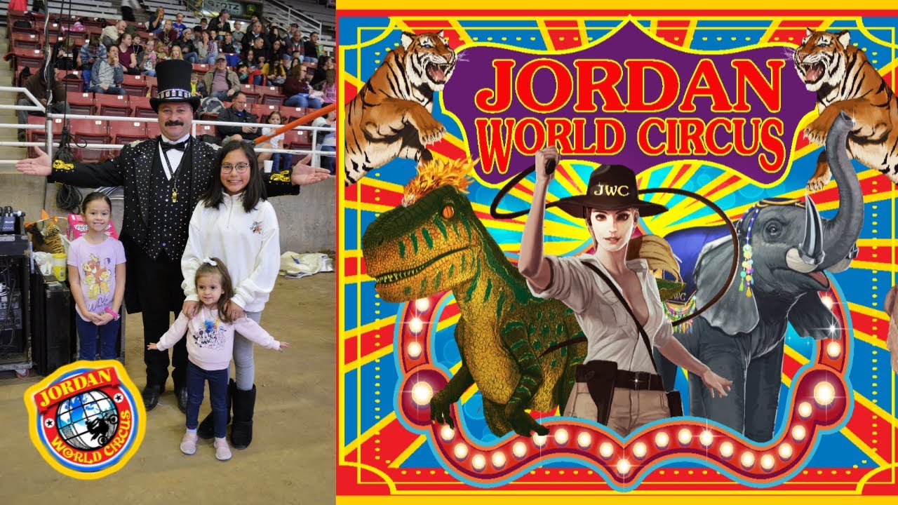 Jordan Circus 2020 with a dinosaur!! - YouTube