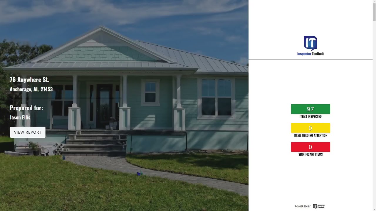 Using Inspector Toolbelt on a Home Inspection - YouTube