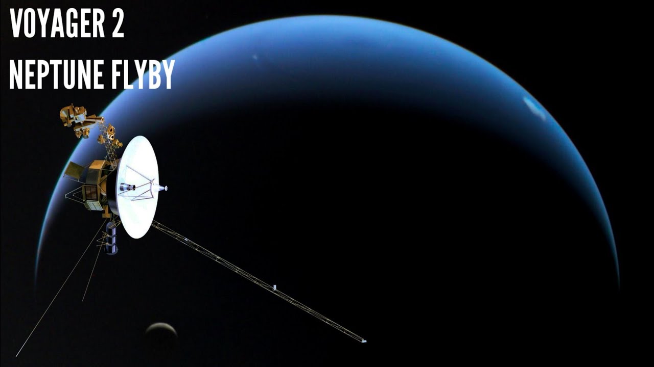 Voyager 2 - Neptune Flyby - YouTube